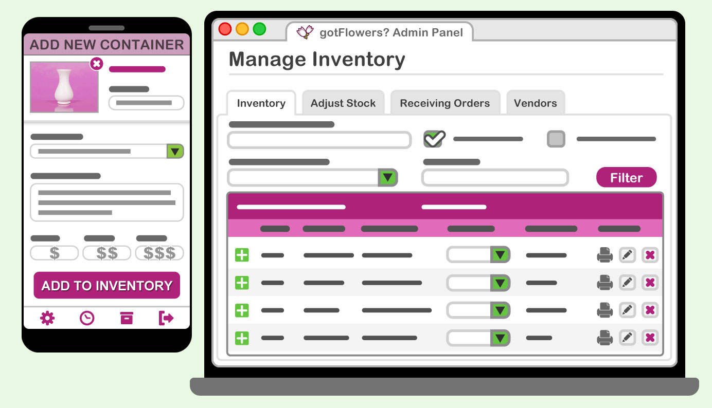 Florist Inventory Management - gotFlowers?